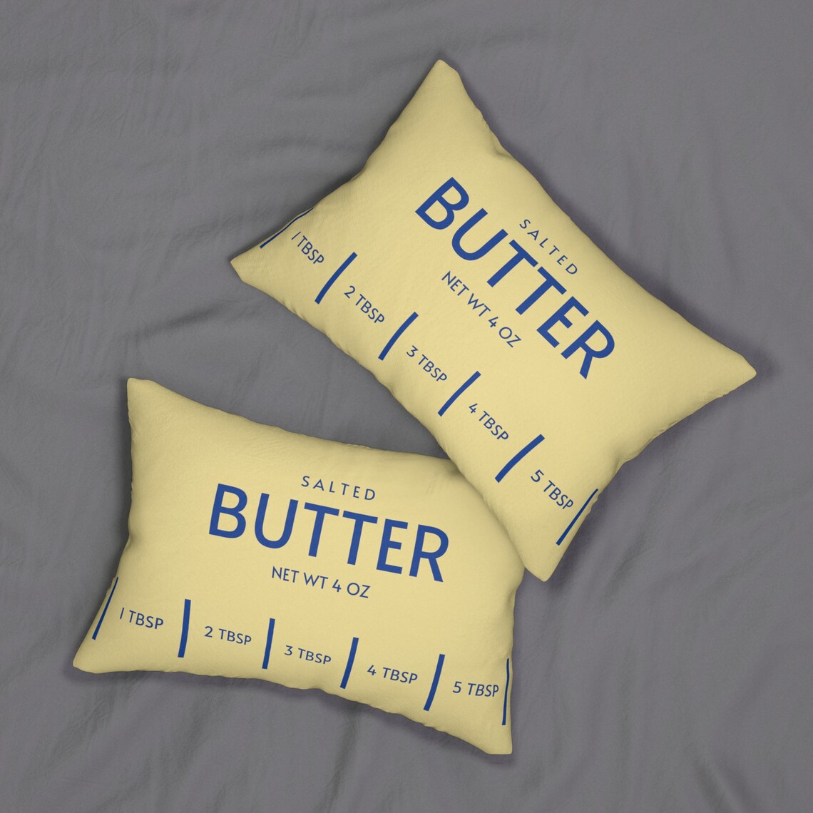 Butter Pillow, Funny Salted Butter Home Decor, Gift for Bakers, Foodies ...