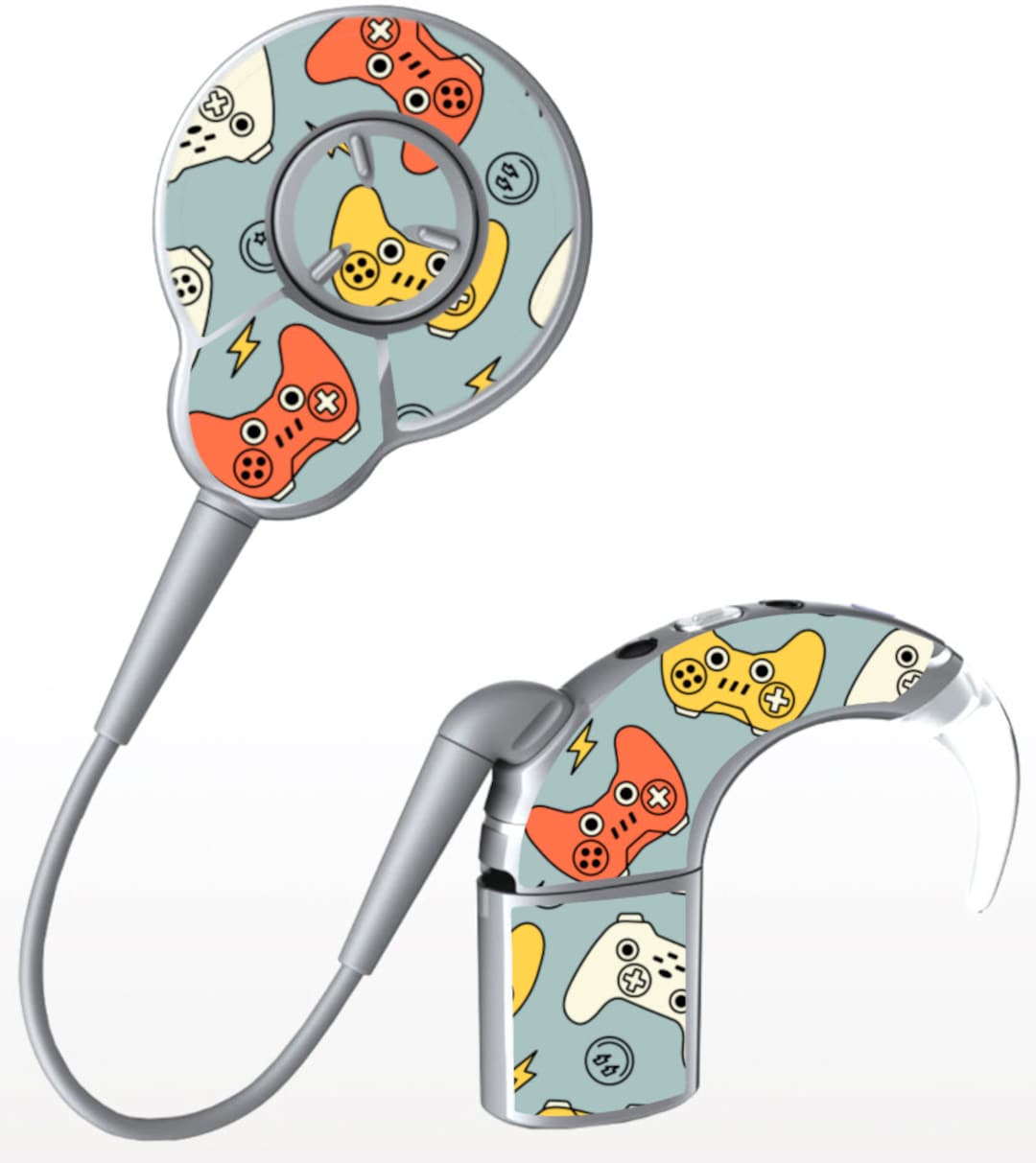 Gamer Cochlear Implant and Hearing Aid Skins - Etsy