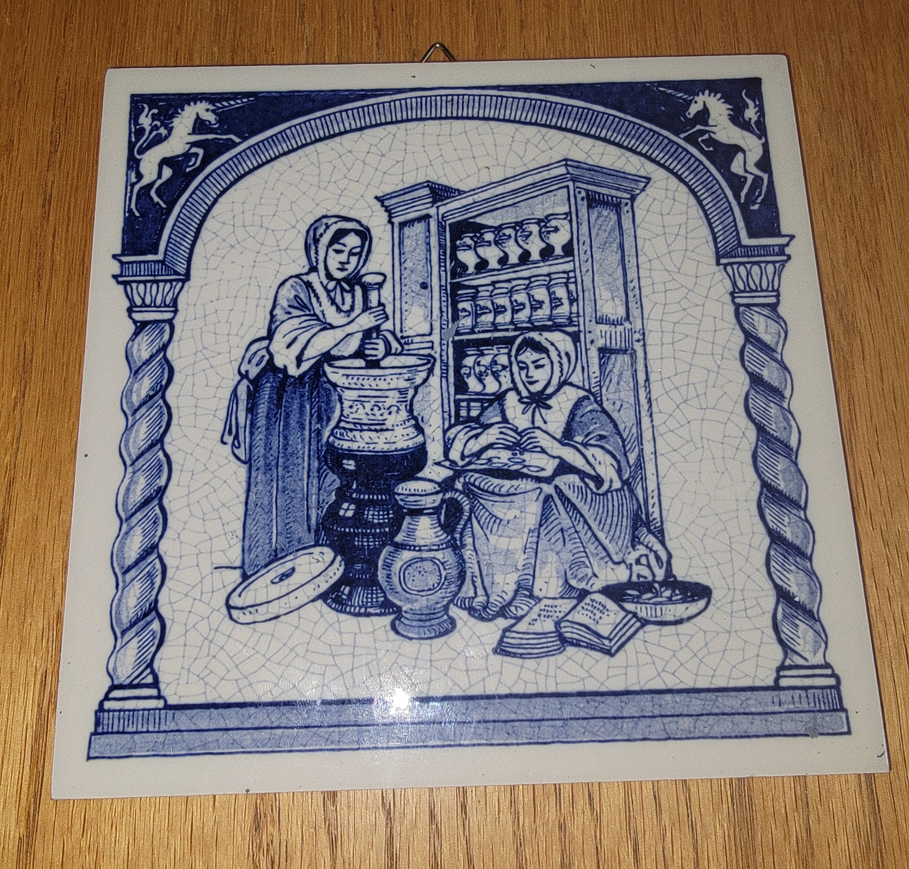 Blue Delft Holland Pill Tiles - Etsy