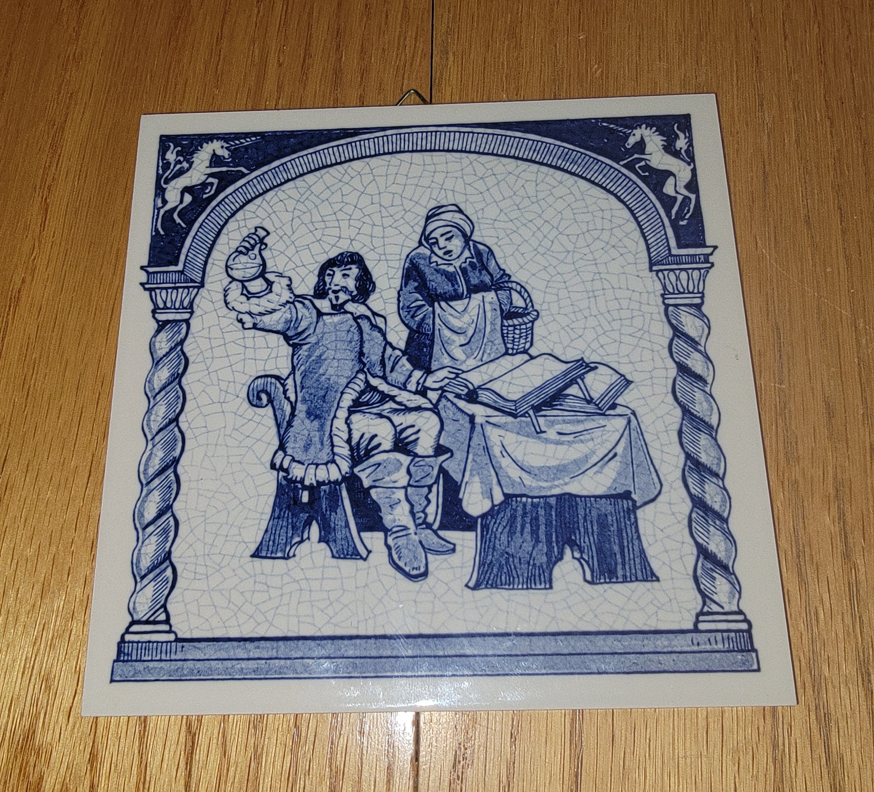 Blue Delft Holland Pill Tiles - Etsy