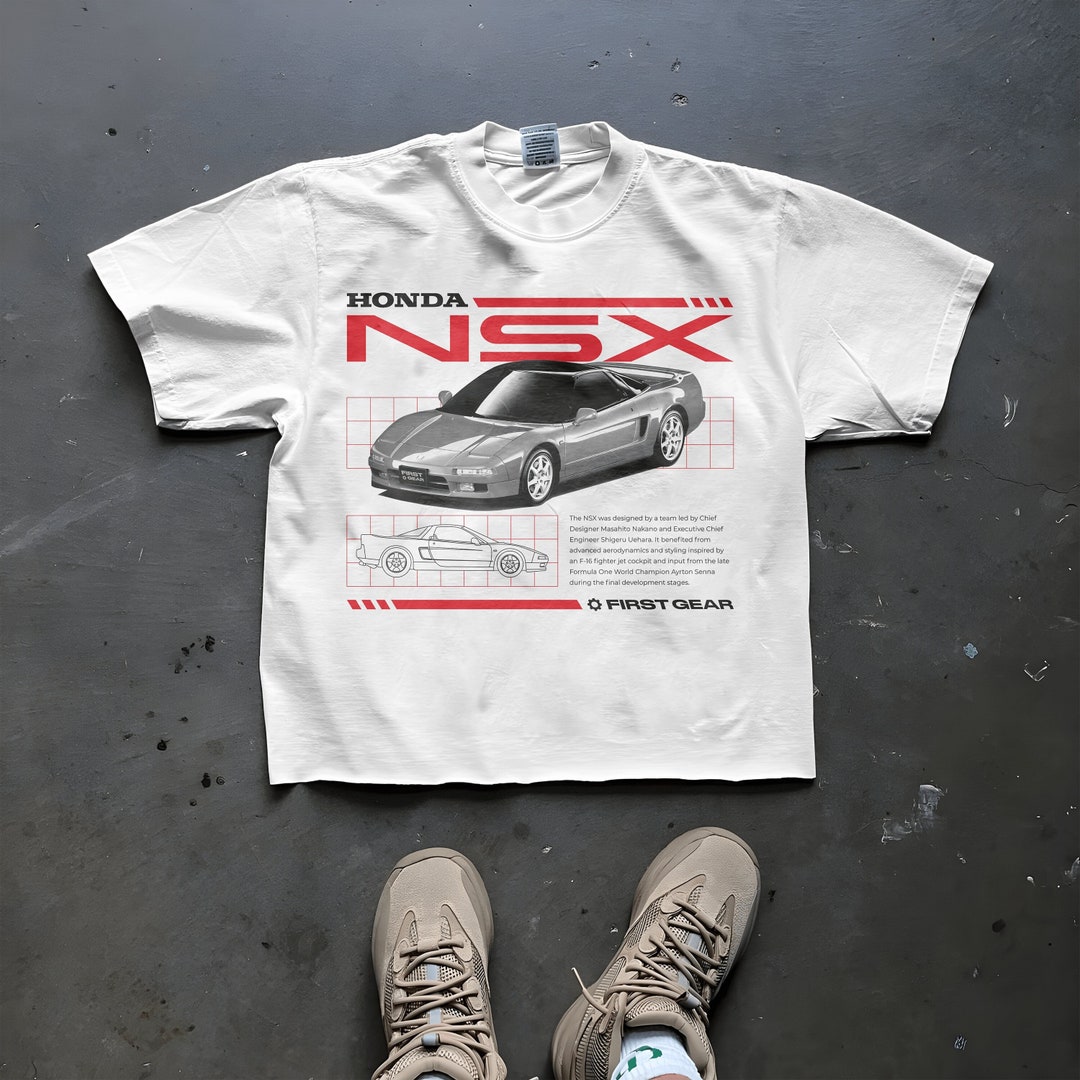 Honda NSX T-shirt - Iconic Japanese Sports Car Design for Enthusiasts - Etsy