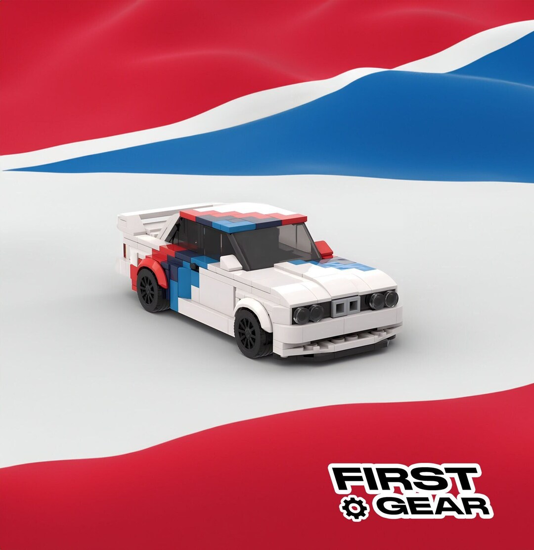 BMW E30 M3 Car Lego 455 Pieces Build Yourself Building - Etsy