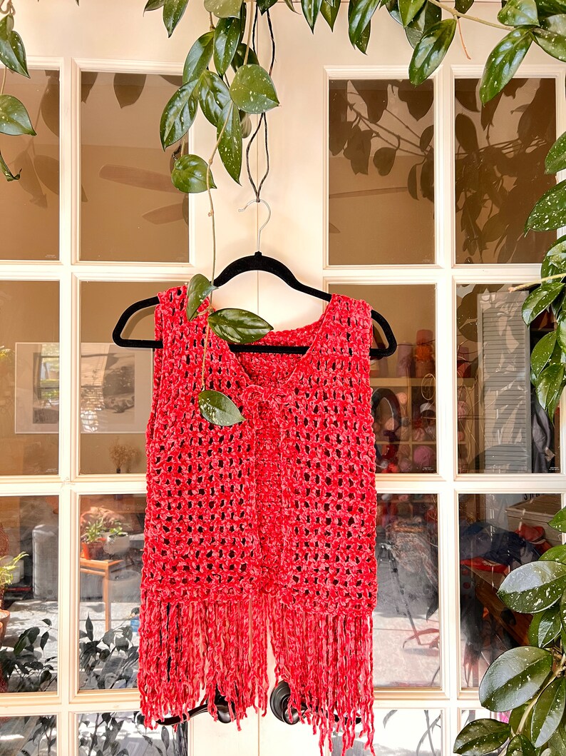 Crochet Vest Pattern, Modern Crochet Vest Pattern, Bohemian Vest ...