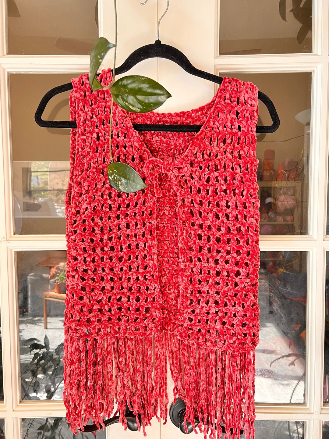 Fiesta Vest | Crochet Summer Vest | Mesh Top - Etsy