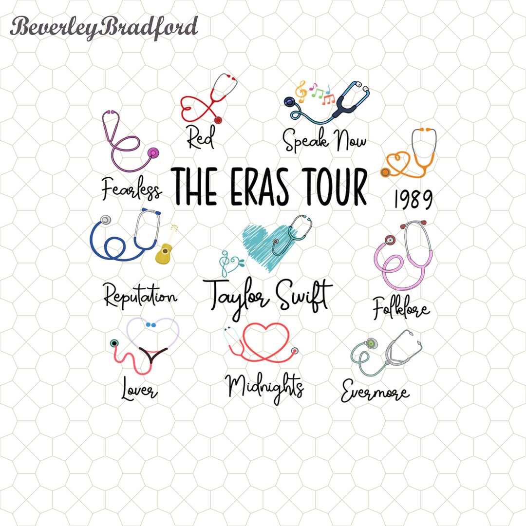 The Era Tour Nurse Png, Eras Medical Edition Png, Medical Stethoscope ...