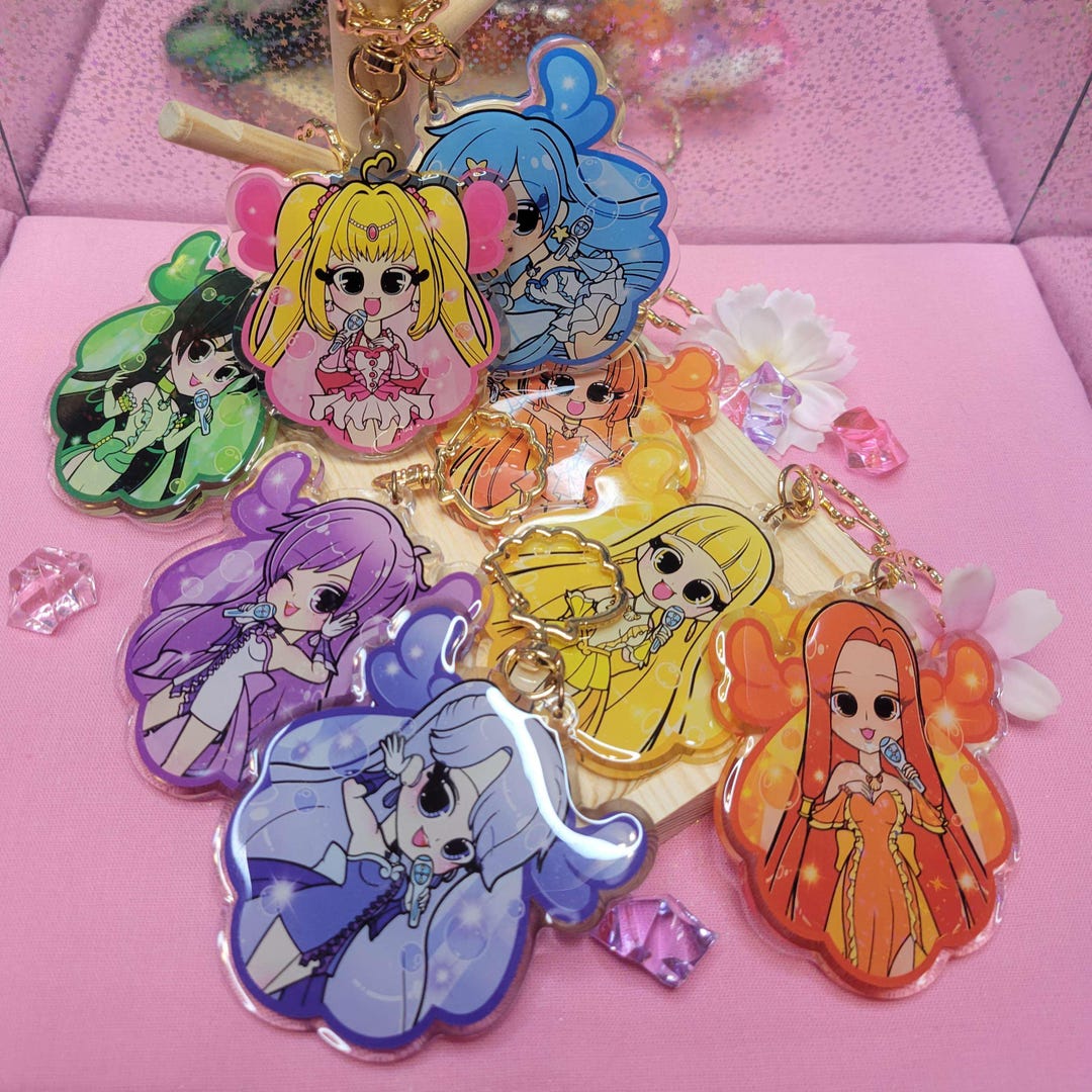 Magical Girl / Mahou Shoujo Mermaid Princess - 3" Acrylic Keychain ...