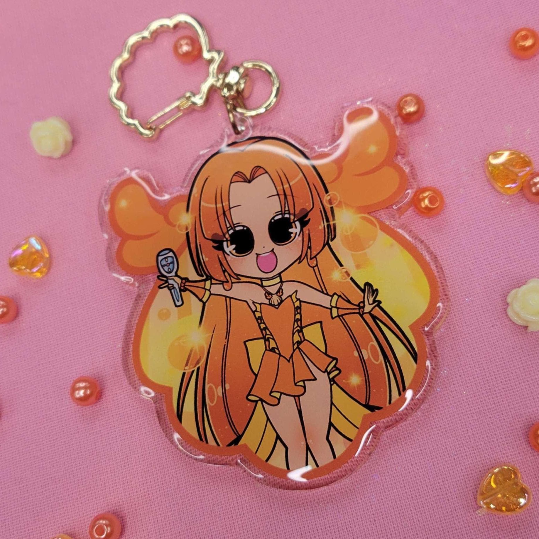 Magical Girl / Mahou Shoujo Mermaid Princess - 3" Acrylic Keychain ...