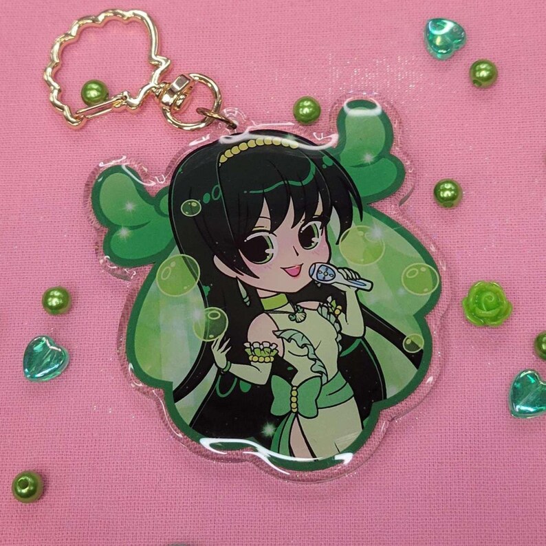 Magical Girl / Mahou Shoujo Mermaid Princess - 3" Acrylic Keychain ...
