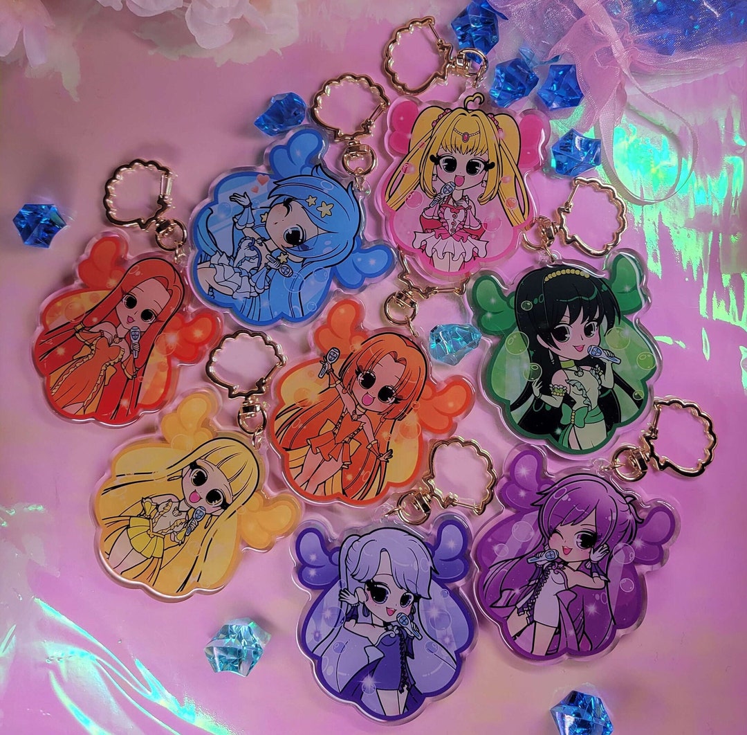 Magical Girl / Mahou Shoujo Mermaid Princess - 3" Acrylic Keychain ...