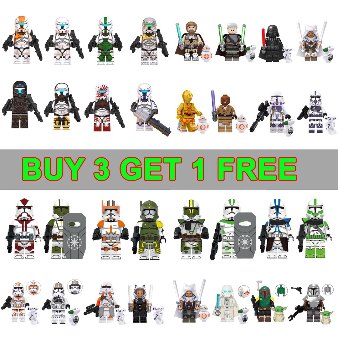 Custom Star Wars Clone Trooper ARC Trooper Mandalorian Warrior - Etsy ...