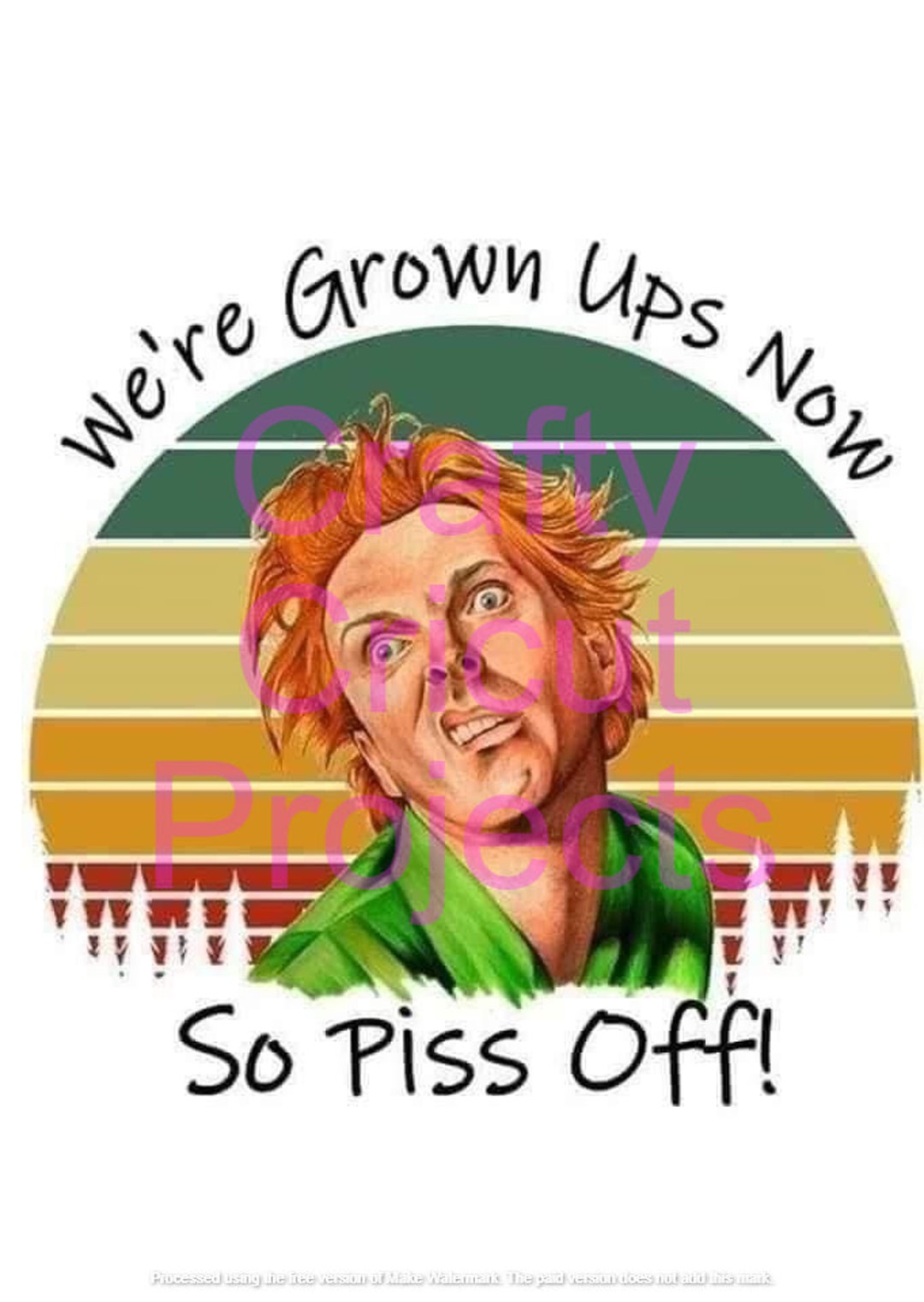 Drop Dead Fred Grown Ups Adults Sublimation PNG SVG Instant - Etsy