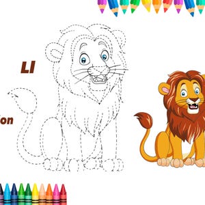 PRINTABLE A-Z Animal Adventures: Connect, Color and Learn With Fun for ...