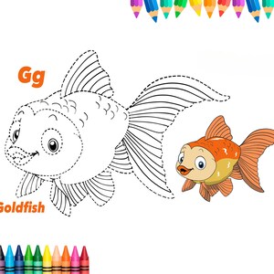 PRINTABLE A-Z Animal Adventures: Connect, Color and Learn With Fun for ...