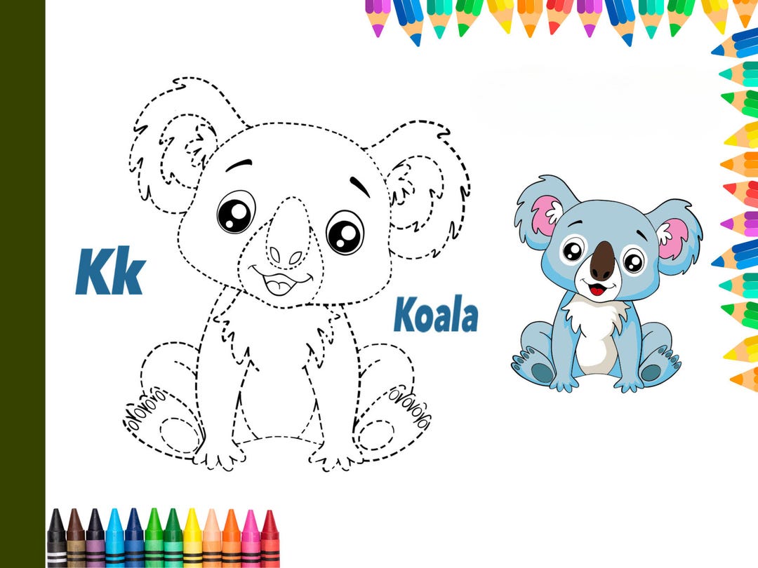 PRINTABLE A-Z Animal Adventures: Connect, Color and Learn With Fun for ...