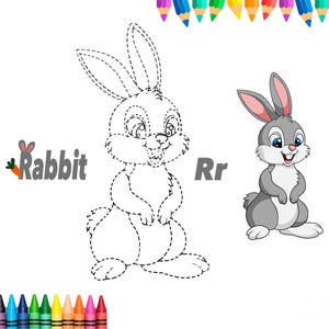 PRINTABLE A-Z Animal Adventures: Connect, Color and Learn With Fun for ...