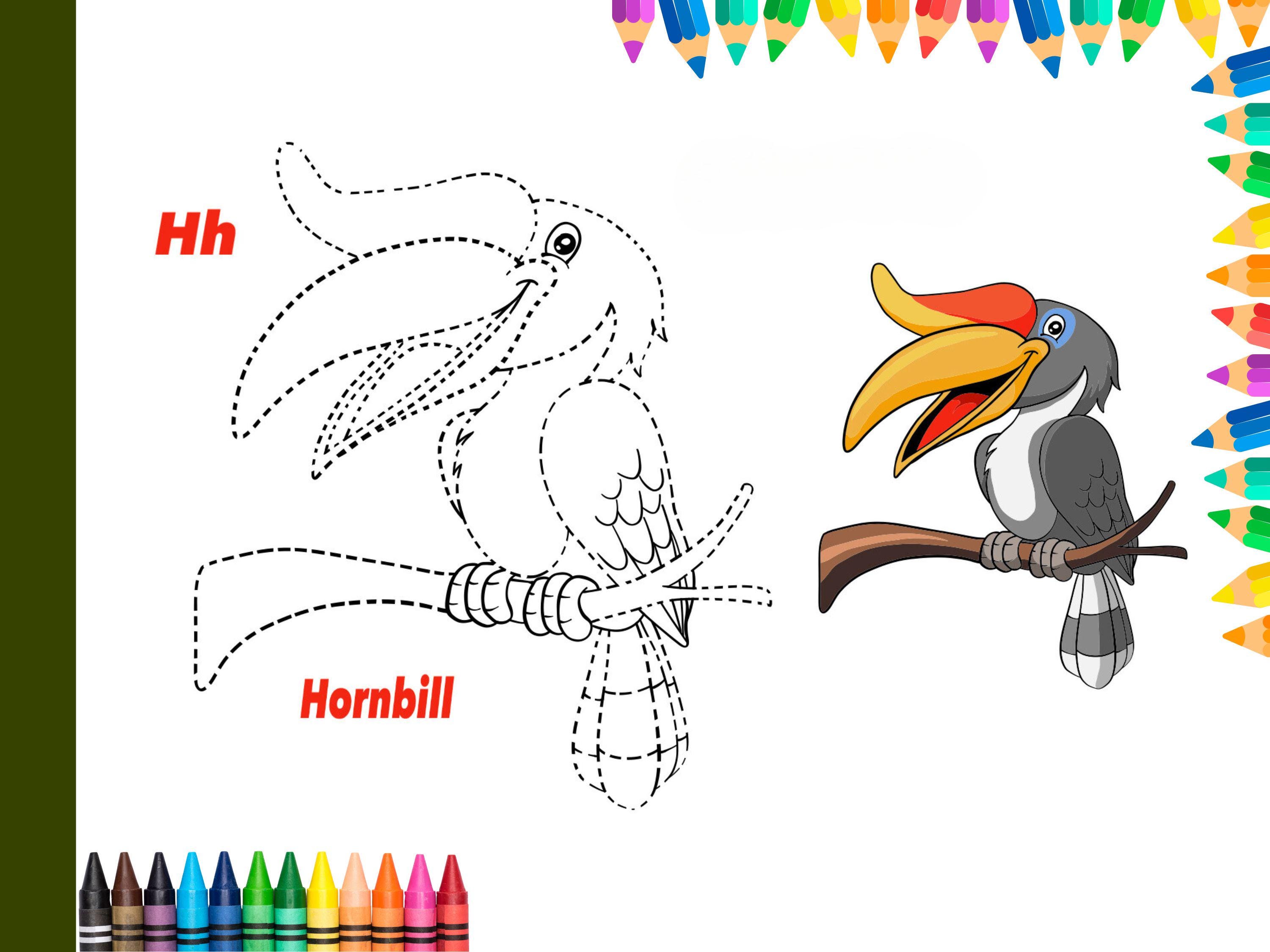 PRINTABLE A-Z Animal Adventures: Connect, Color and Learn With Fun for ...