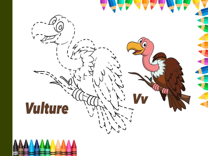 PRINTABLE A-Z Animal Adventures: Connect, Color and Learn With Fun for ...