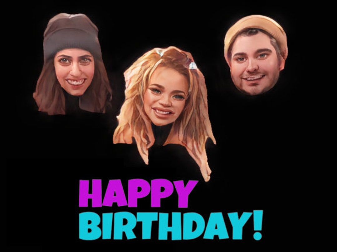 Frenemies H3H3 Ethan Trisha Hila Birthday Card - Etsy