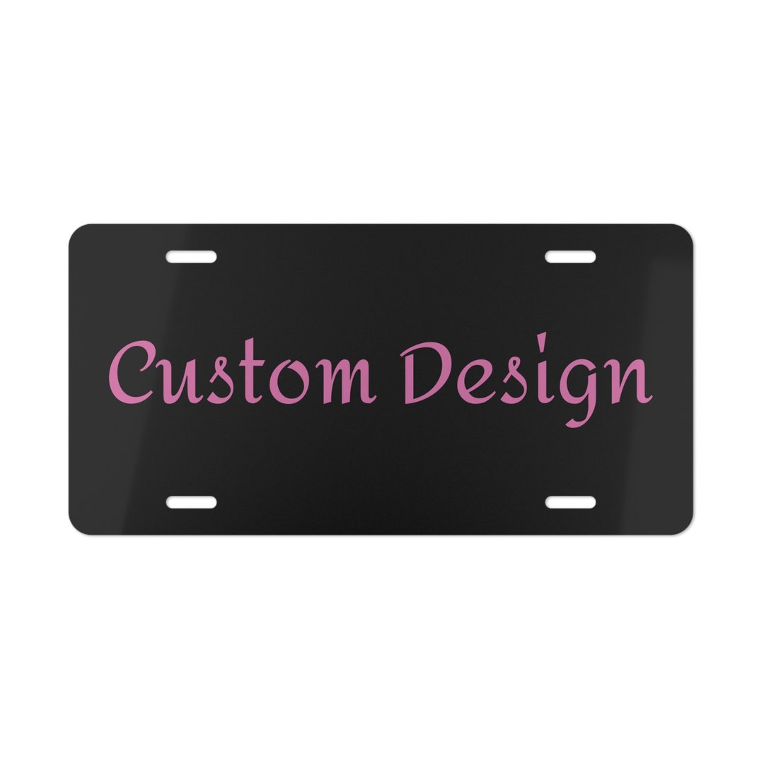 Custom Vanity Plate, Custom License Plate, Car Gift, Gift for Fan ...