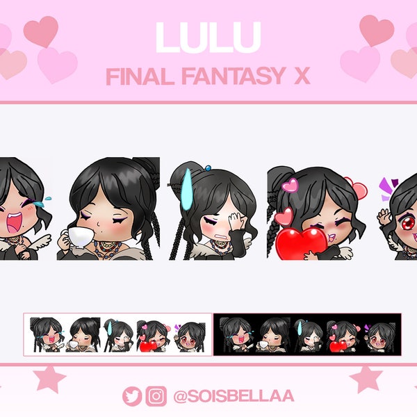 Twitch Final Fantasy Emotes - Etsy