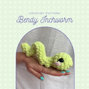 Bendy Inchworm Crochet Pattern Pdf - Etsy