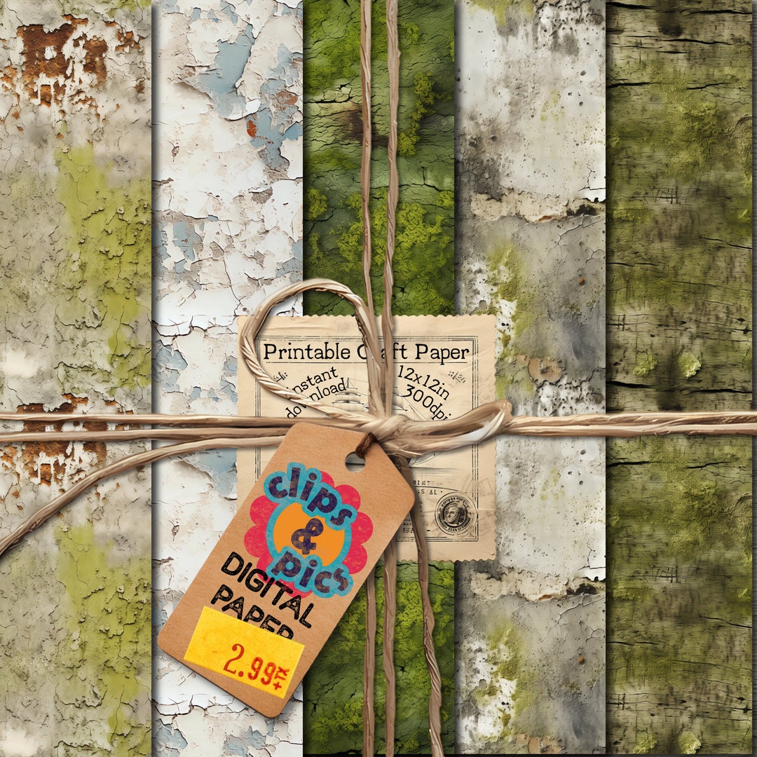Distressed Textures Digital Paper Pack, Instant Download JPG - Etsy