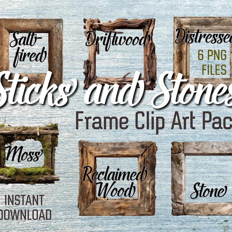 Frame Stickers - Etsy