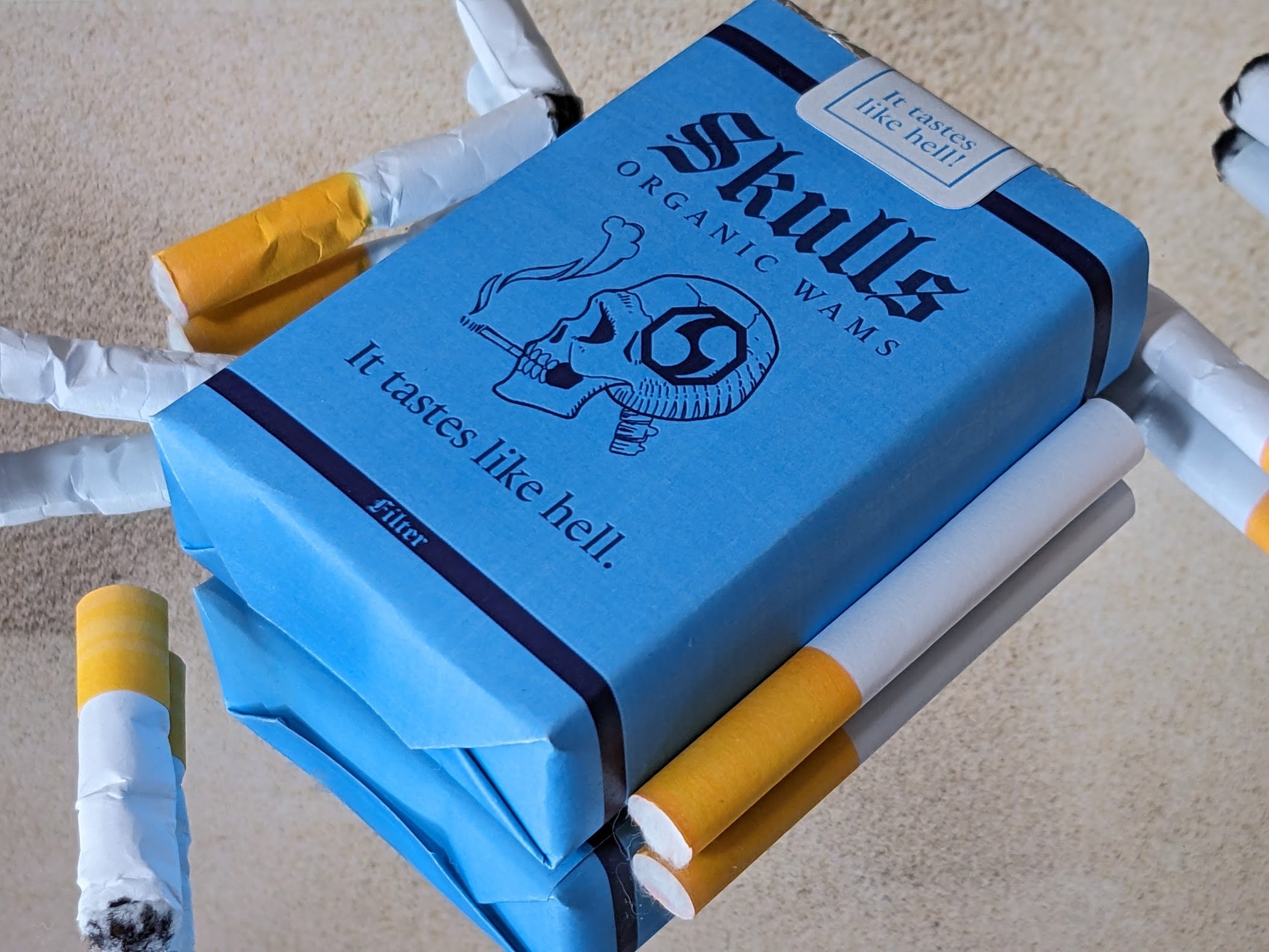 DIY Wolfwood Trigun Stampede Cigarette Pack Download - Etsy