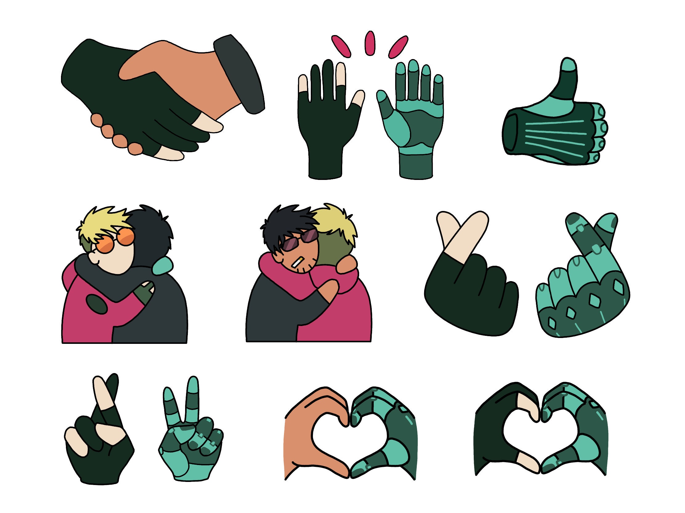 Trigun Discord Emoji Pack - Etsy