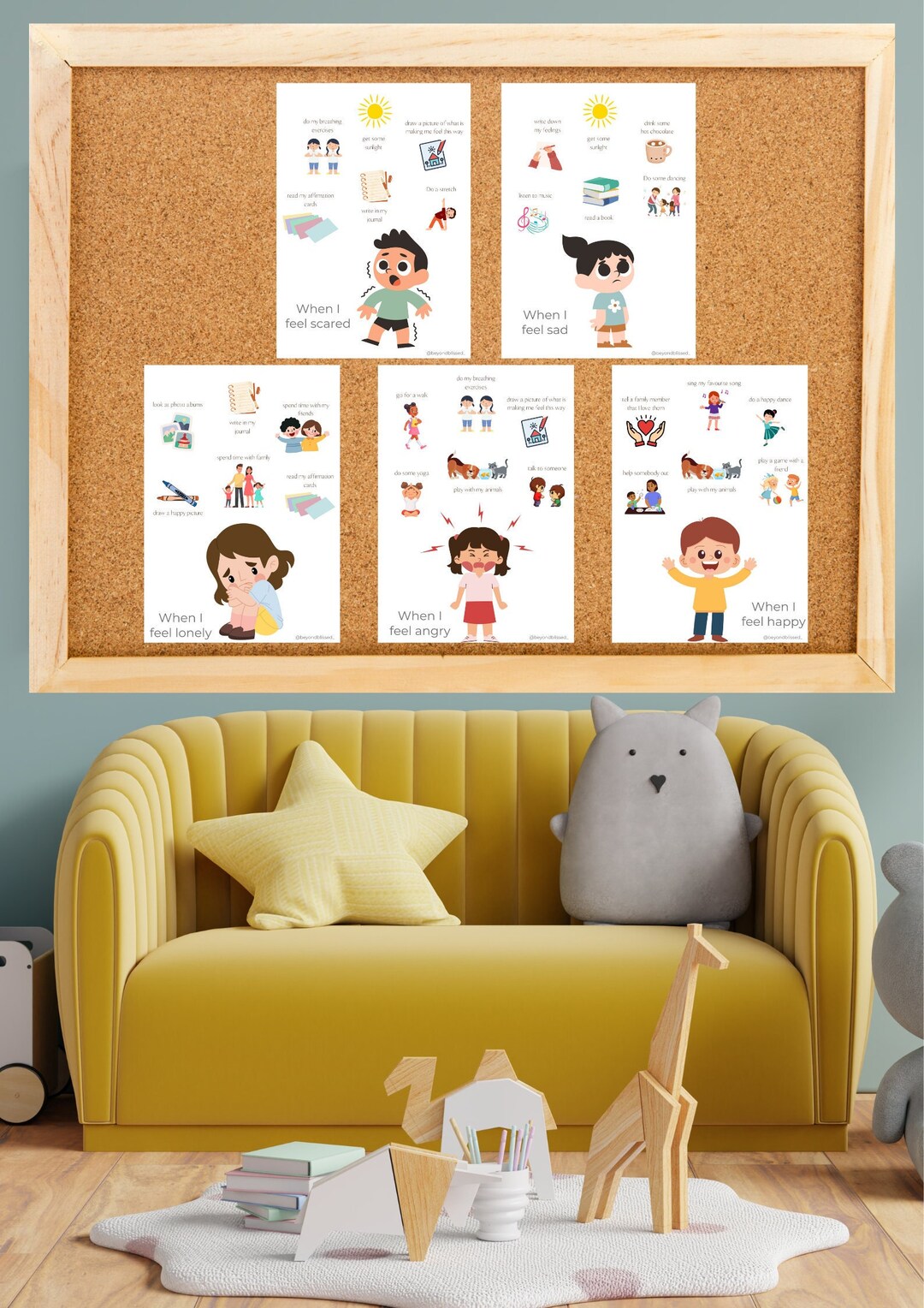 Digital Feelings Posters. Emotions Posters for Kids. Childrens PDF ...