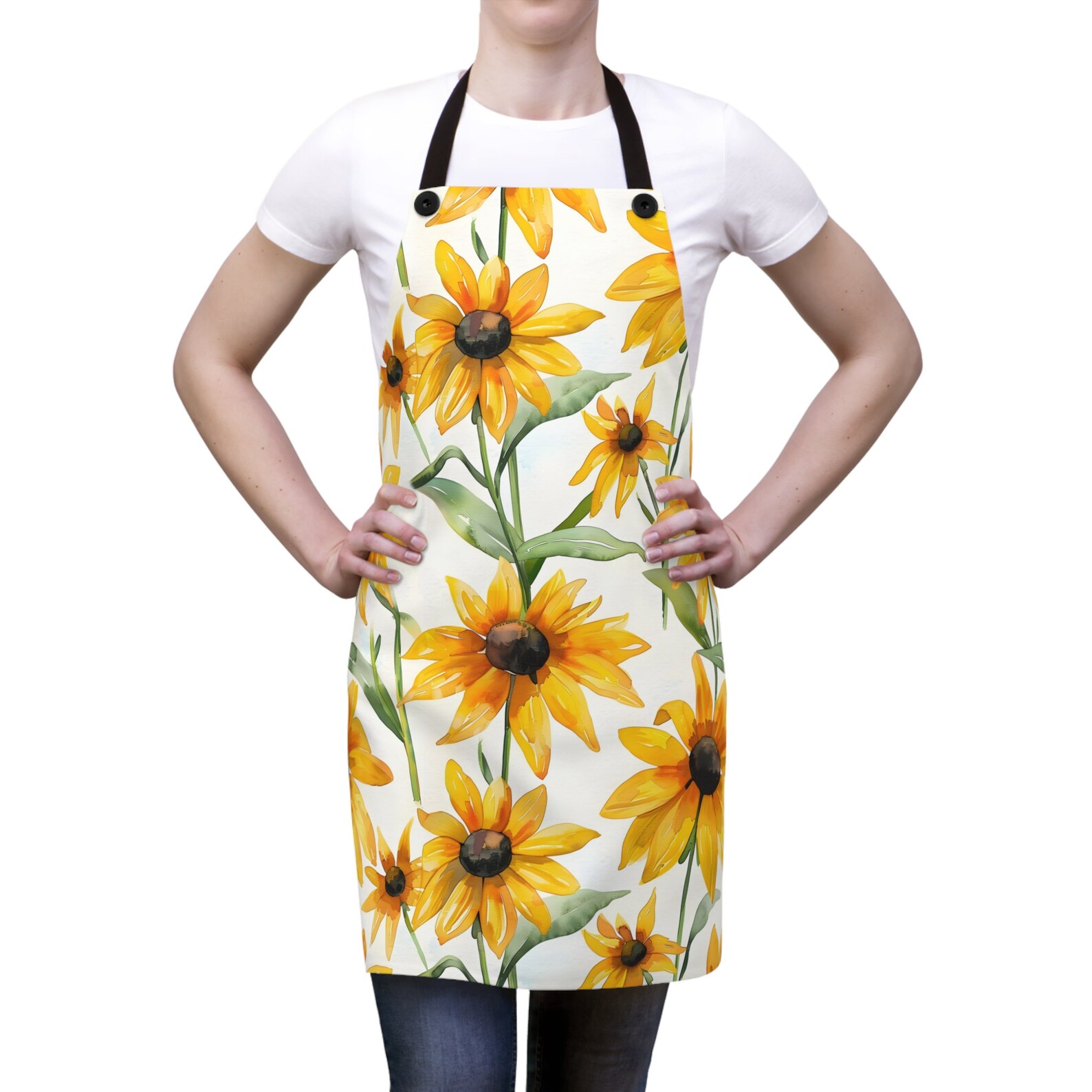 Black Eyed Susan Apron - Etsy