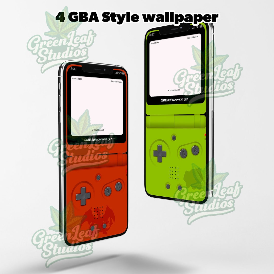 4 Custom Gameboy iPhone Wallpaper Bundle, Gameboy Colors, Modern ...