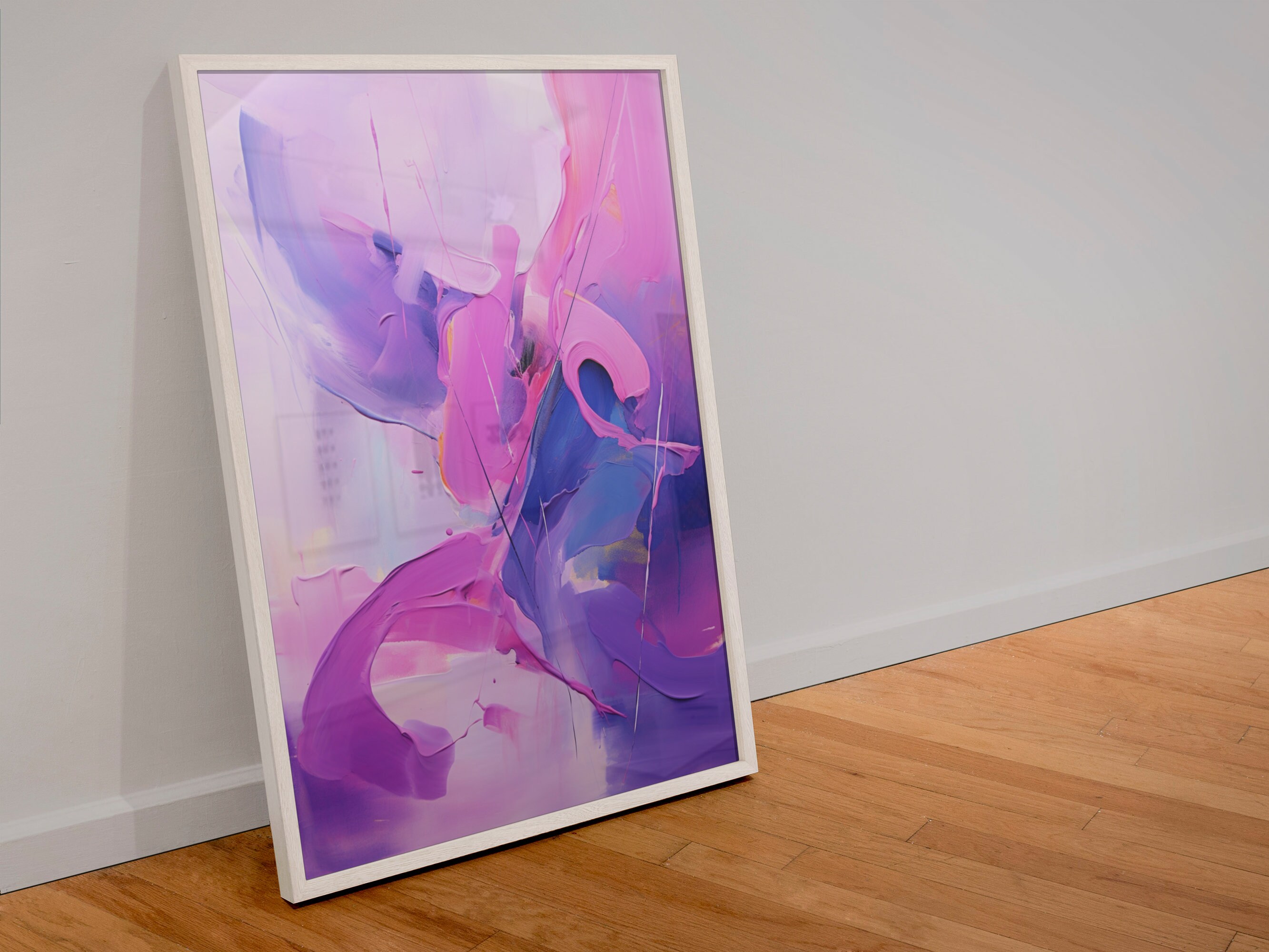 Dances With Angels Pink Wall Art Poster - Etsy