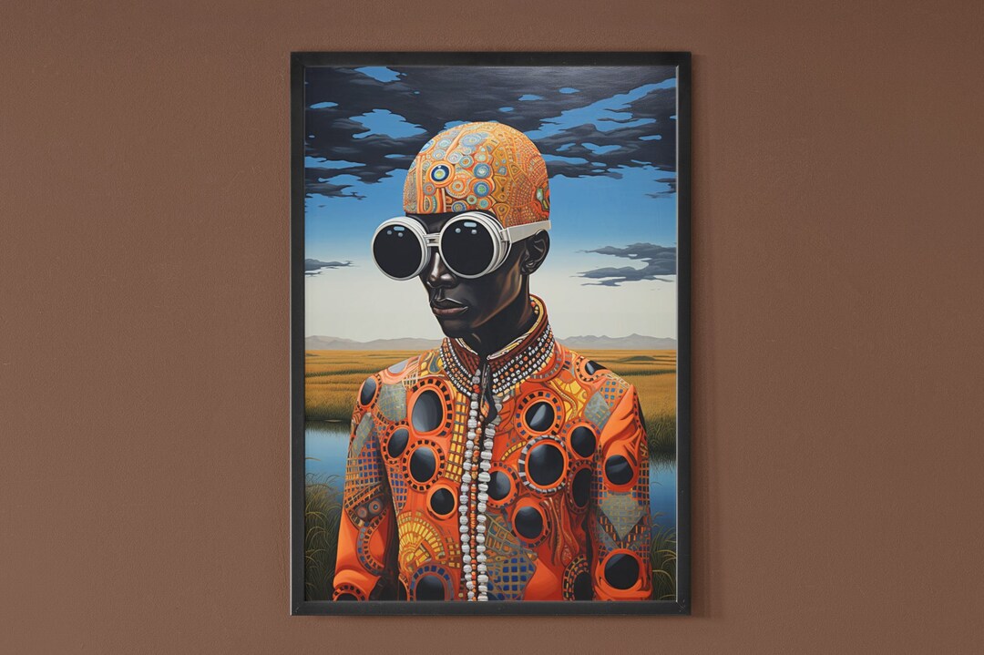 African King Raza Wall Art - Etsy