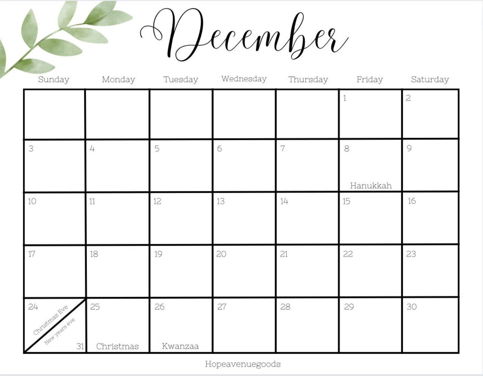 Editable August 2023 July 2024 Calendars - Etsy