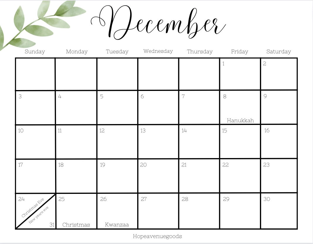 Editable August 2023 July 2024 Calendars - Etsy