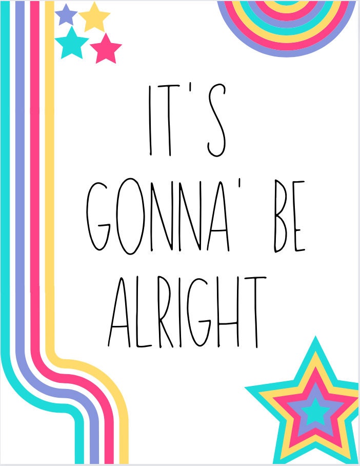 Colorful Inspirational Posters/signs - Etsy