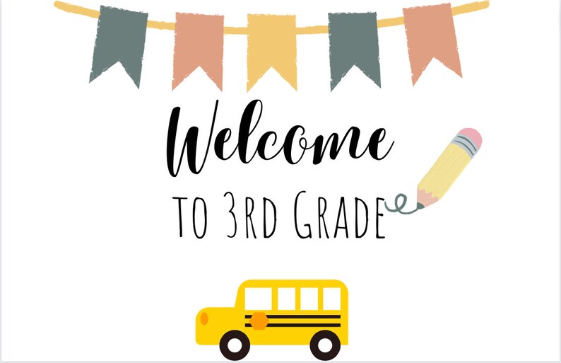 Editable Back to School Postcard for Students - Etsy