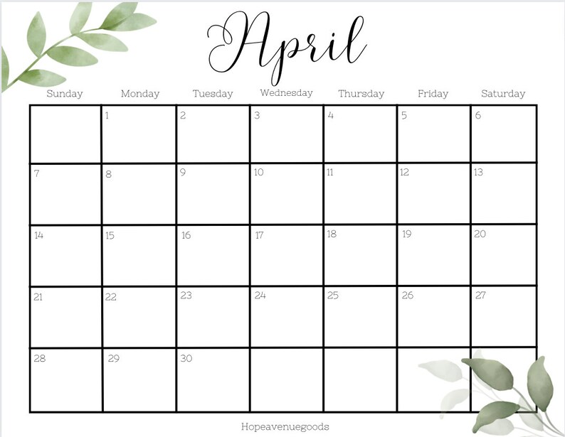 Editable August 2023 July 2024 Calendars - Etsy