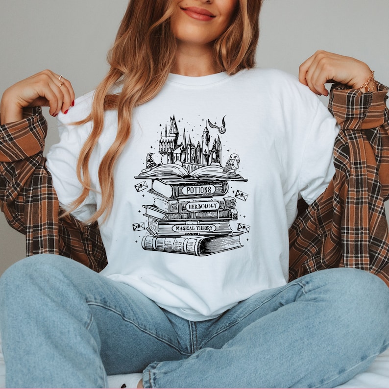 Wizard Bookstore Shirt, Wizard Castle Books Hoodie, Wizard School ...