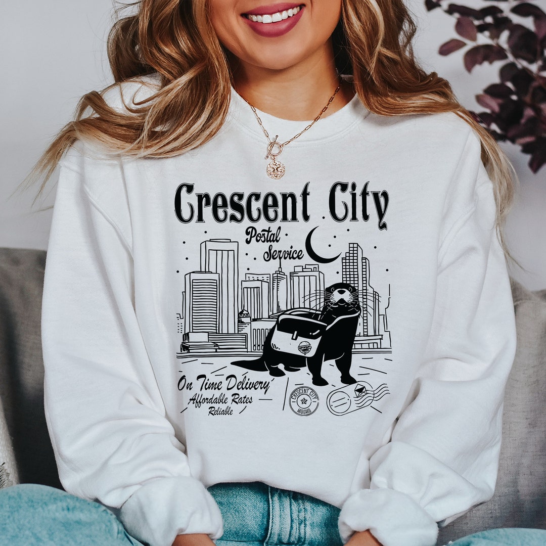 Crescent City Otter Postal Service Shirt, Earth & Blood Sweatshirt ...