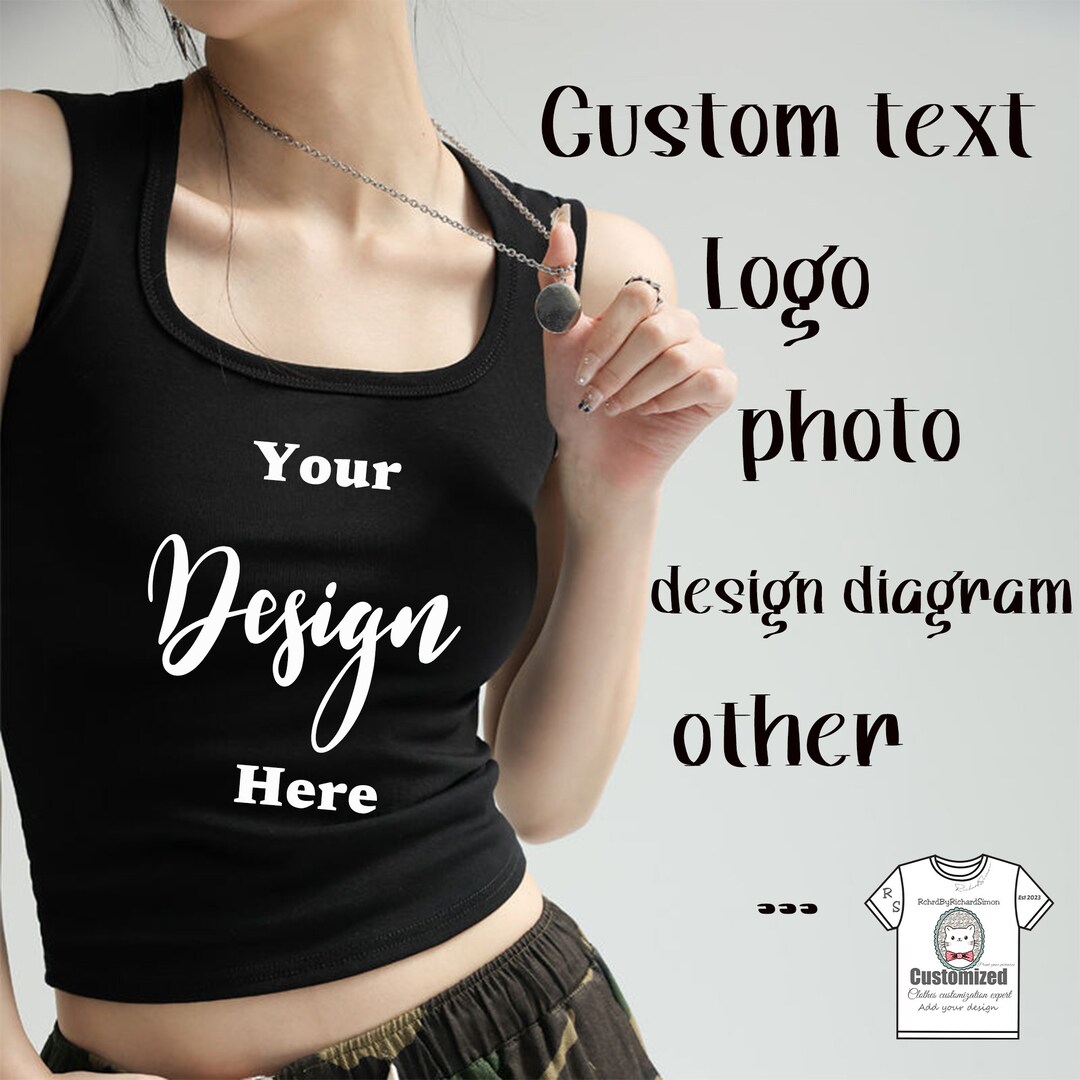 Design Your Tank Tops, Customize Your Tank Tops With Personalized Logo ...