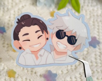 Scrunkly Satosugu Stickers - Etsy