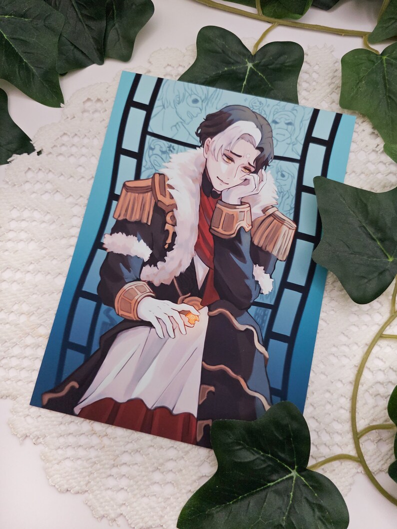 Emet-selch Print FFXIV 5x7 Postcard - Etsy