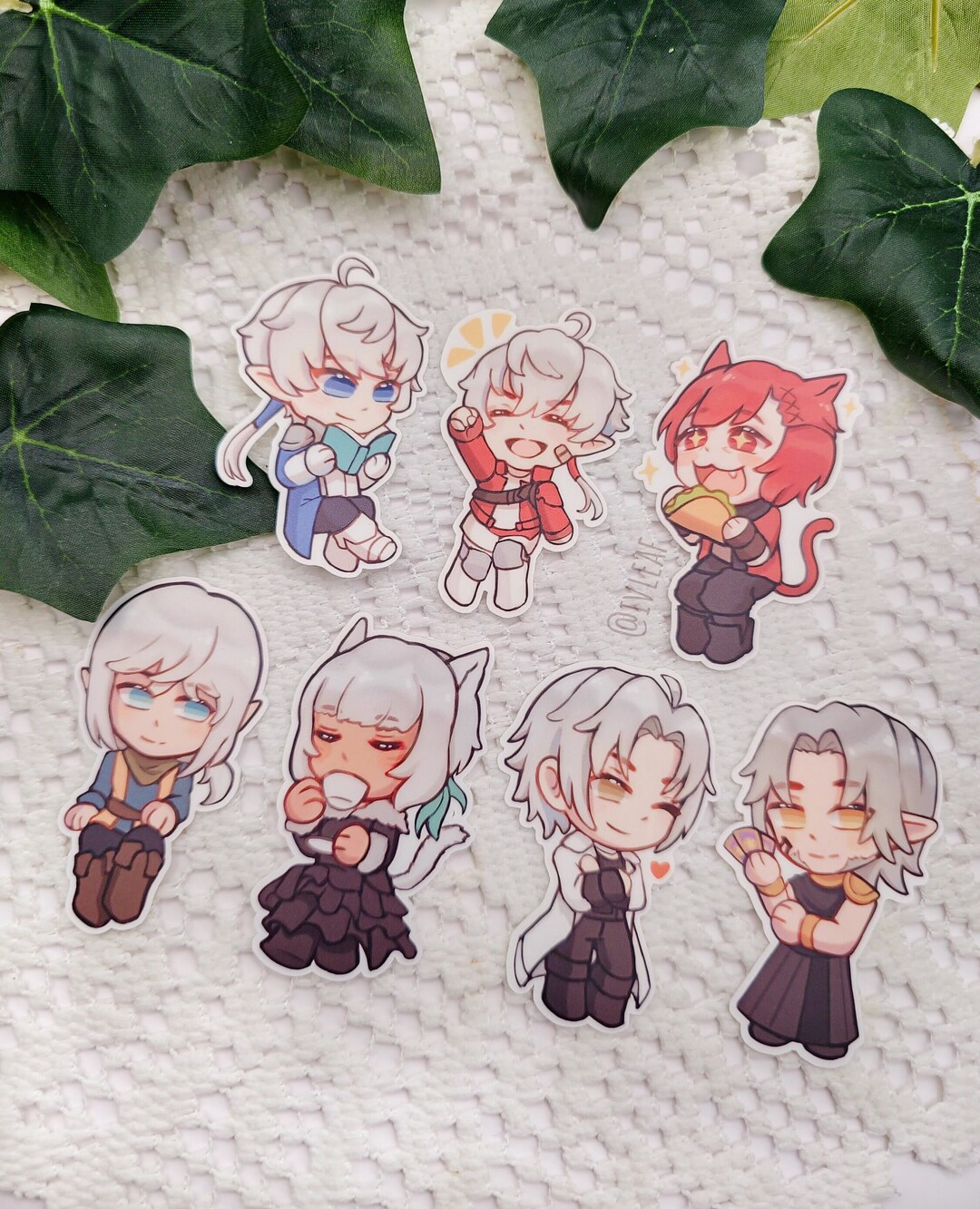 FFXIV Scion Stickers Glossy Matte Holo - Etsy