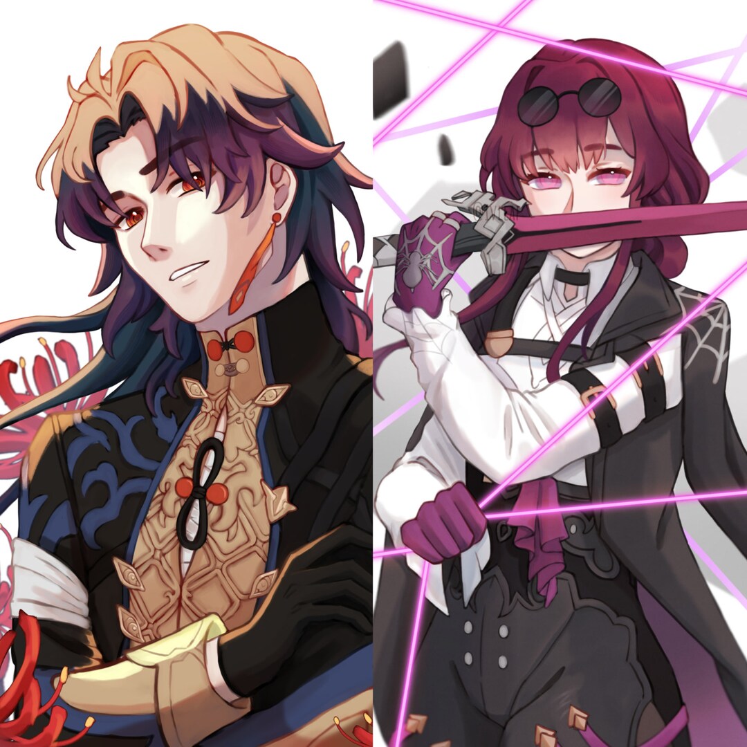 Blade or Kafka Print HSR Print 5x7 - Etsy