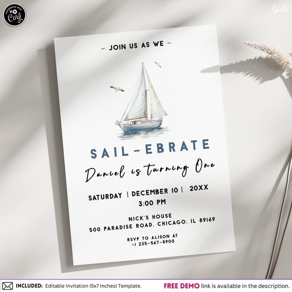 Nautical Invitation - Etsy