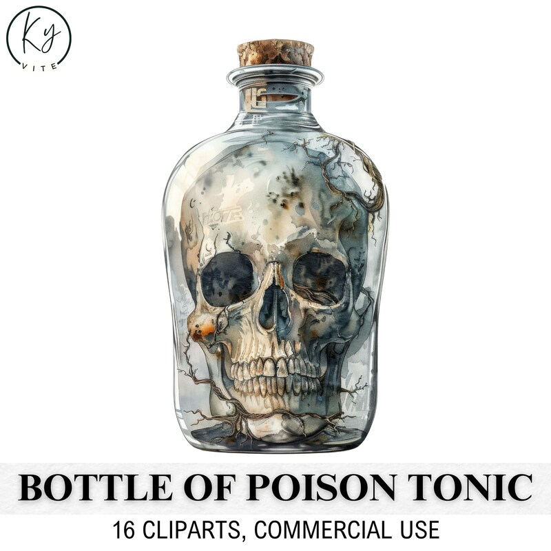Halloween Poison Bottles - Etsy