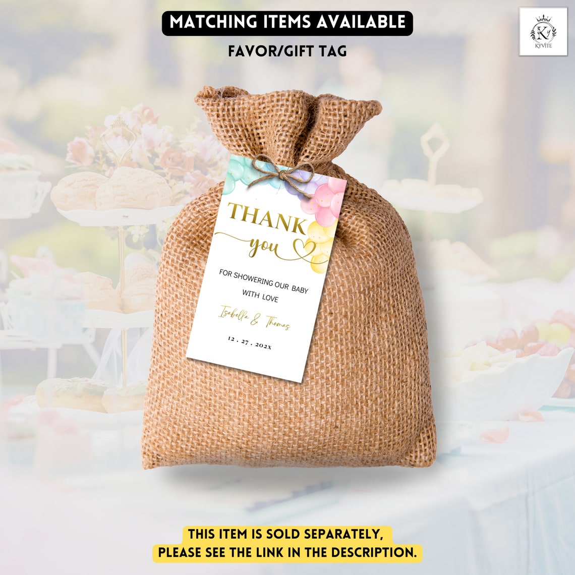 Baby Shower Wipes Raffle Game Sign With Raffle Card, Pastel Balloons ...