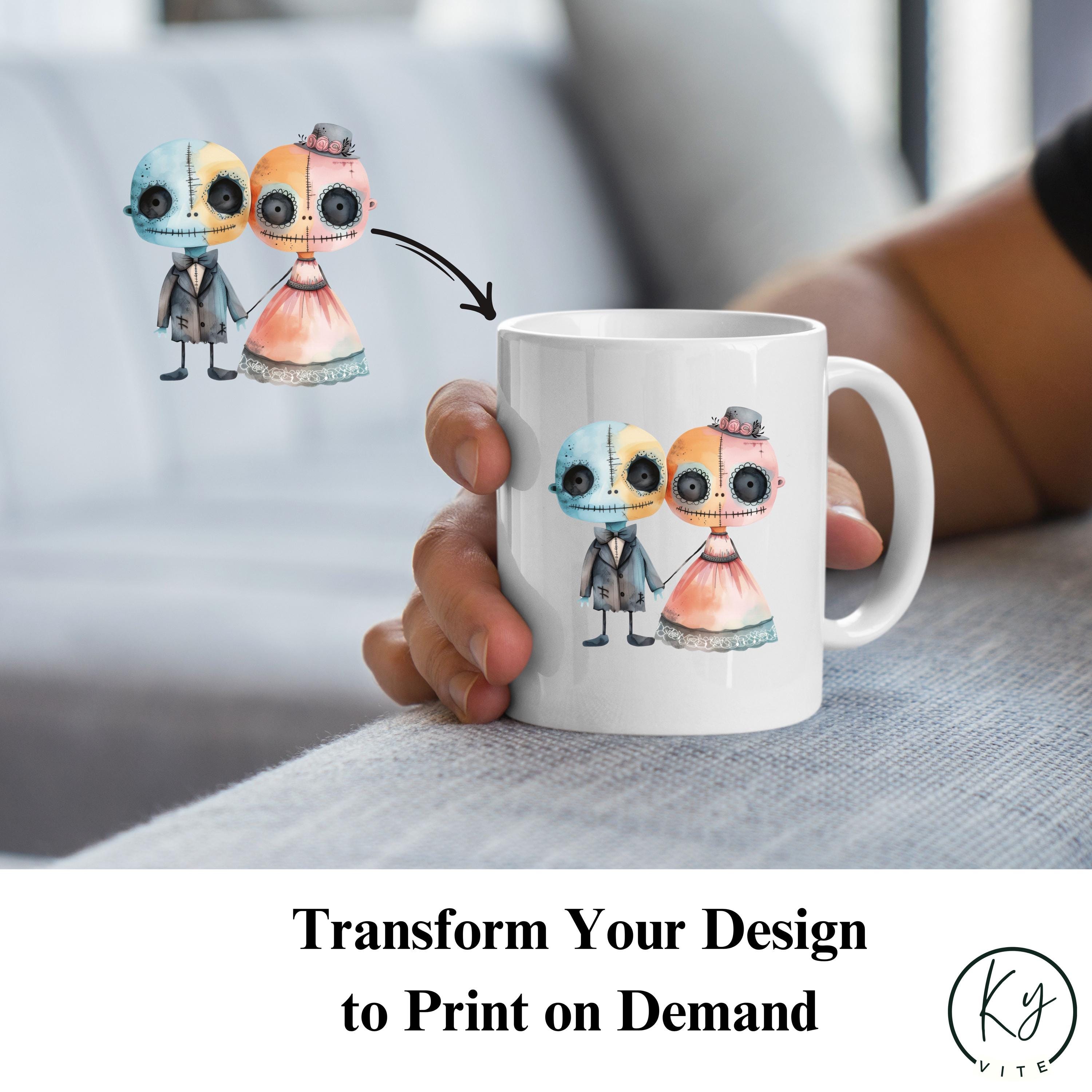 17 Whimsical Borderlands Clipart, Wedding Couple, Printable Watercolor ...